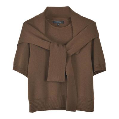 WITTYFOX羊毛圆领针织衫