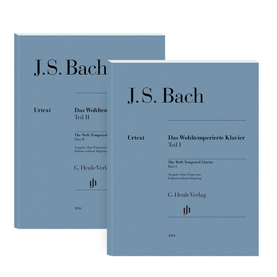 巴赫十二平均律集钢琴教材