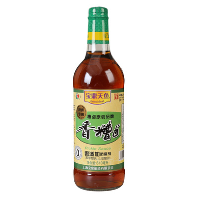 宝鼎天鱼香糟卤610ml*3瓶泡鸡爪