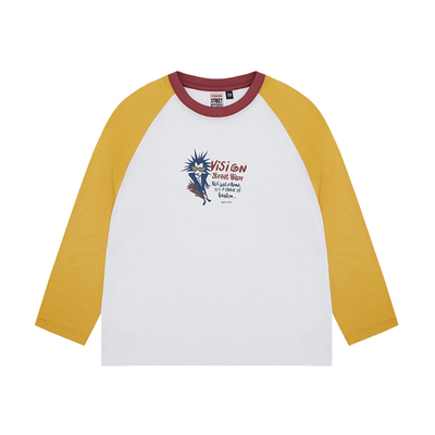 VISION圆领长袖T恤