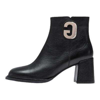 PACOGIL时尚复古侧边拉链靴