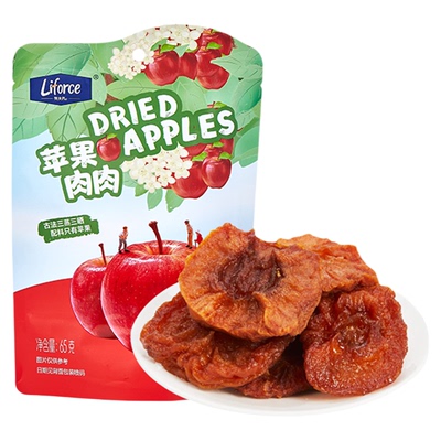 太好吃了！列夫三蒸三晒苹果干