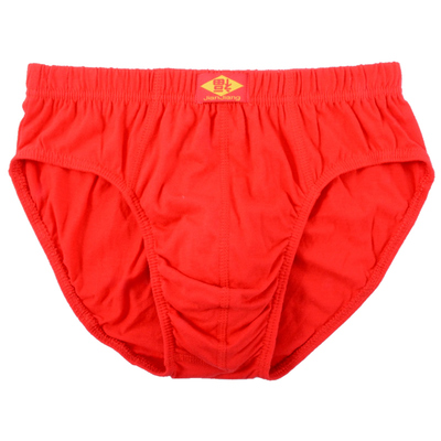 2条健将纯棉红色本命年三角内裤