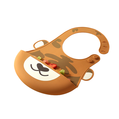 嫚熙儿童硅胶围兜嫚熙