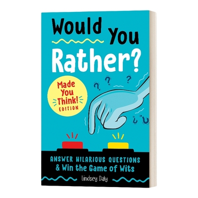 英文原版你愿意吗让你思考