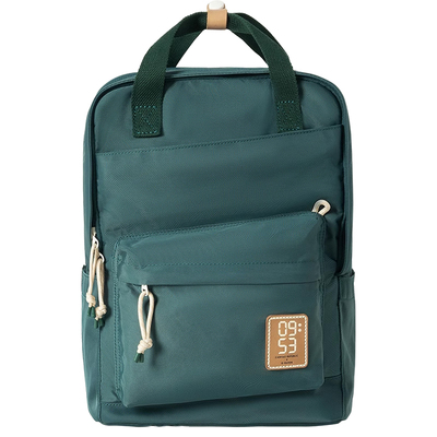 上学男女帆布大容量双肩包