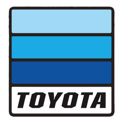 3M反光警示车贴丰田TOYOTA车贴