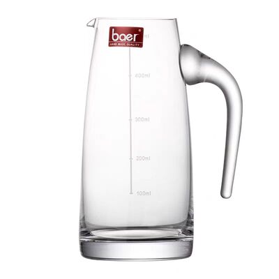 分酒器水晶玻璃带把手刻度