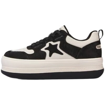 特价清仓款◆专柜正品B丽星星板鞋冬季加绒厚底面包鞋小白鞋Z1A1D