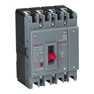 德力西塑壳断路器CDM3S空气开关100A160A250A400三相3P四线4P380v