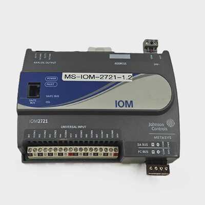 JOHNSON CONTROLS MS-IOM2721-0 I/O Module REV L S/W VER6.2 [F