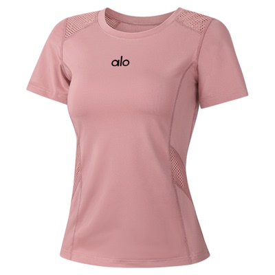 aloactive瑜伽T恤跑步训练骑行服