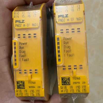 溢价-皮尔兹PILZ安全继电器PNOZ m EF 16DI，型号7