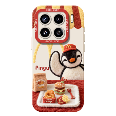 麦门pingu企鹅手机壳适用于小米