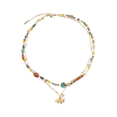 中国国家博物馆金马献瑞双圈项链