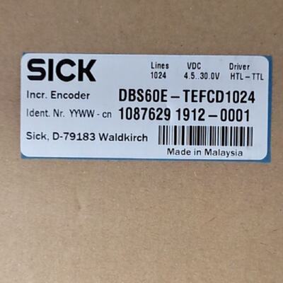 议价DBS60E-TEFCD1024西克SICK编码器 D-79183 10876291912-0001
