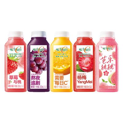 味全每日C果蔬汁300ml多口味饮料