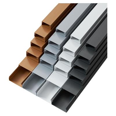 pvc白色卡线槽明装塑料墙面走线