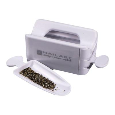 美甲闪粉亮片粉末回收盒