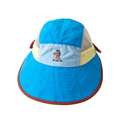 儿童前后帽檐夏季防晒遮阳帽透气