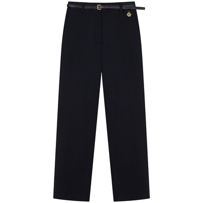 TeenieWeenie小熊女装磨毛直筒裤