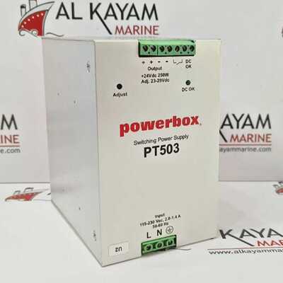 POWERBOX PT503 SWITCHING POWER SUPPLY  (FAST SHIP BY DHL/FED