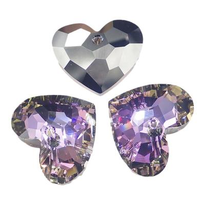 施华洛6264爱心形吊坠DIY材料包