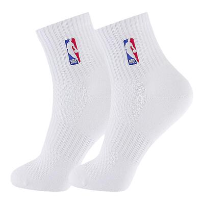 NBA中筒网眼透气吸汗运动袜子