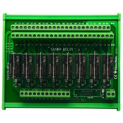 5A二开二闭继电器模组TKG2R-824