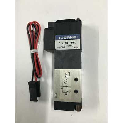 一  现货KOGANEI电磁阀110-4E1-PSL/PLL全新正品DC24V
