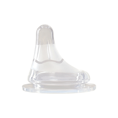 适配贝亲偏心奶嘴pigeon奶瓶配件鸭嘴重力球6/9个月一岁以上s/m号