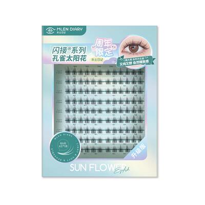 米兰日记孔雀太阳花立体妆感