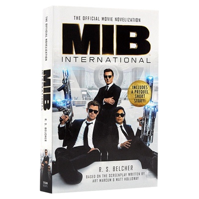 黑衣人追缉 英文原版小说 Men In Black The Official Movie Novelization 电影原著进口正版书籍 青少年读物学校推荐书单平装版