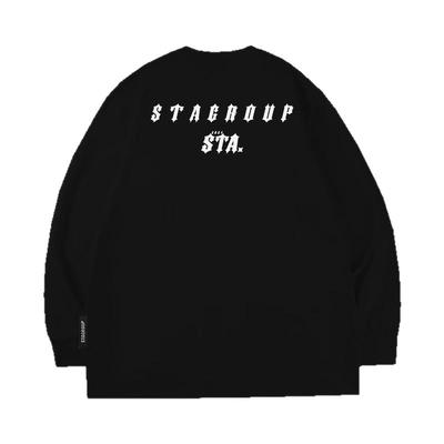 STA长袖T恤卫衣纯棉上衣打底衫