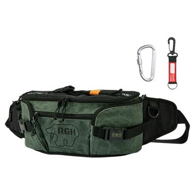RGH美式斜挎包户外机能腰包复古