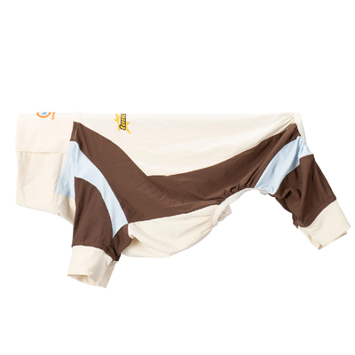 Touchdog它它狗狗四脚凉凉衣薄款夏季防脏宠物衣服中大犬防尘防晒