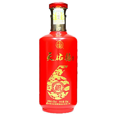 酒厂福六青青稞酒42度产地青稞酒