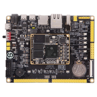 合众恒跃复旦微FMQL20SM工业开发板 全国产ARM+FPGA 四核A7板对板