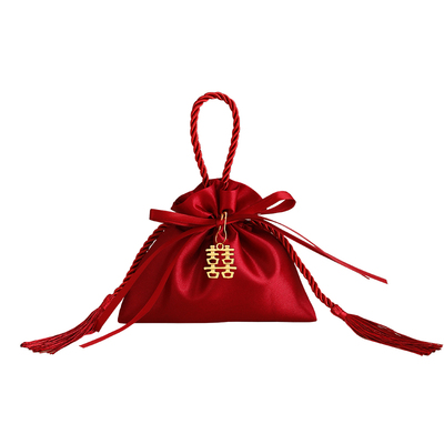 婚礼布袋糖果包装袋结婚喜糖袋子