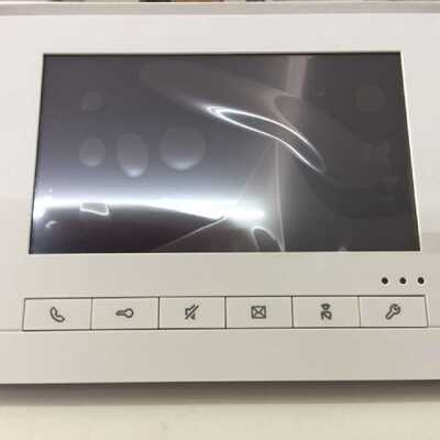 议价ABB明悦彩色7寸可视对讲室内机YSI01，YS101-W 有现货