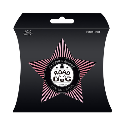 路狗民谣吉他弦磷铜防锈镀膜全套