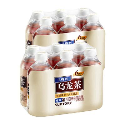 三得利无糖乌龙茶茶饮料整箱