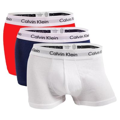 3条盒装CalvinKlein平角内裤男