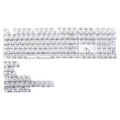 原厂透明键帽高透冰透侧刻键帽