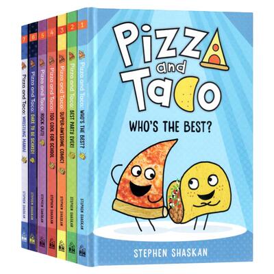 披萨饼与玉米片搞笑桥梁全彩漫画