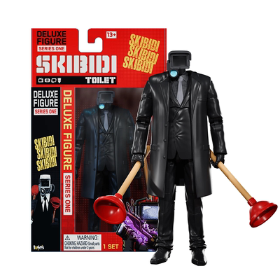 马桶人vs监控人skibidi人偶手办