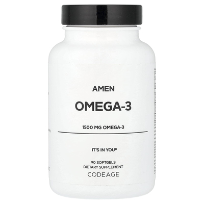 Codeage Amen Omega-3Omega-3 鱼油随餐相伴每日生活的从容时光