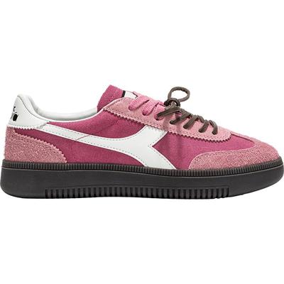 diadora迪亚多纳男女厚底复古运动板鞋草莓粉德训鞋Saunter BOLD