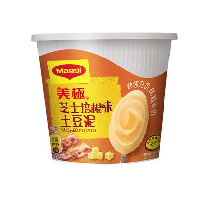 美极即食芝士培根土豆泥速食