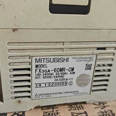 议价原装三菱型号FX3GA-60MR-CMPLC正品MITSUBISHI型号fx3ga-60mr